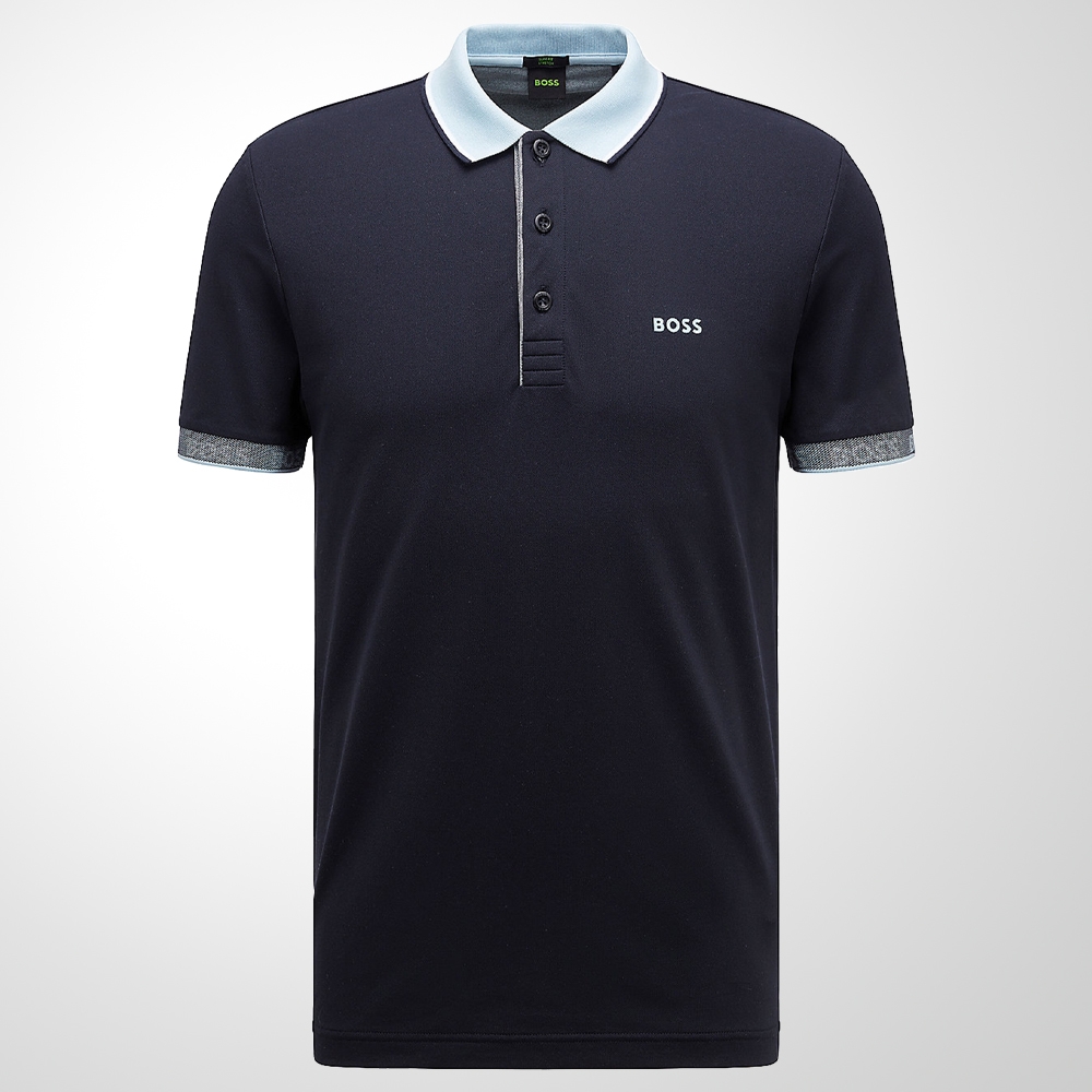 POLO MASCULINA SLIM FIT MARINHO HUGO BOSS
